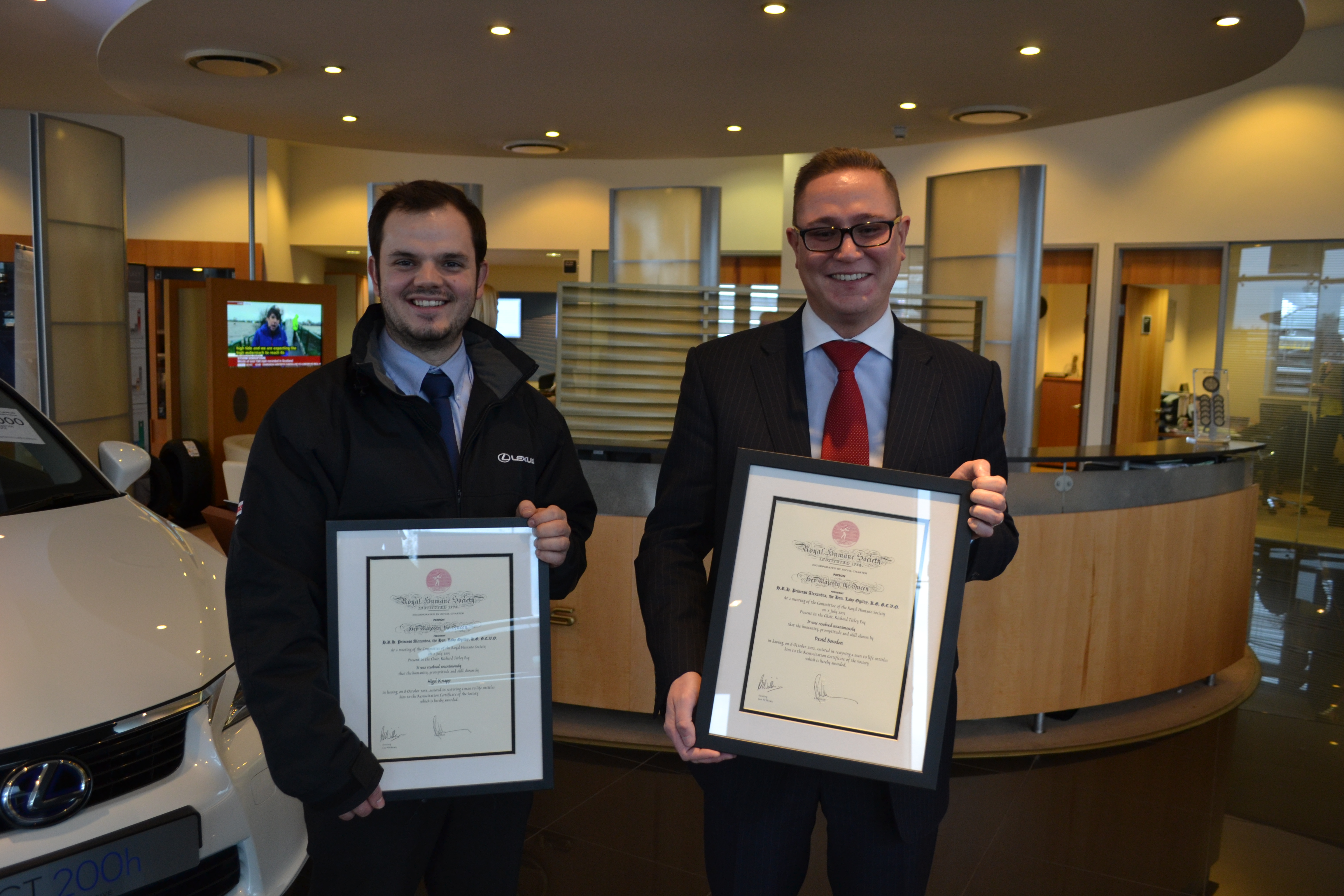 Lexus CPR Training with Acorn Health & Safety