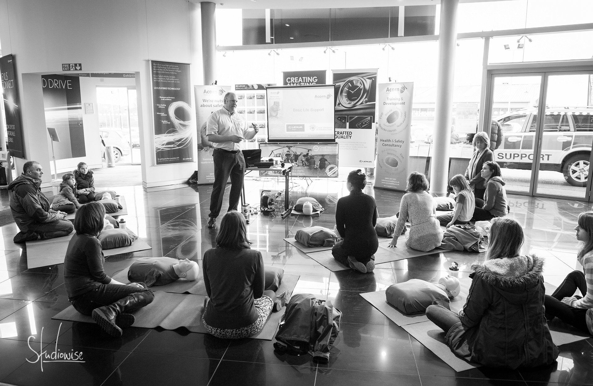 CPR Training Giveaway at Lexus Bristol