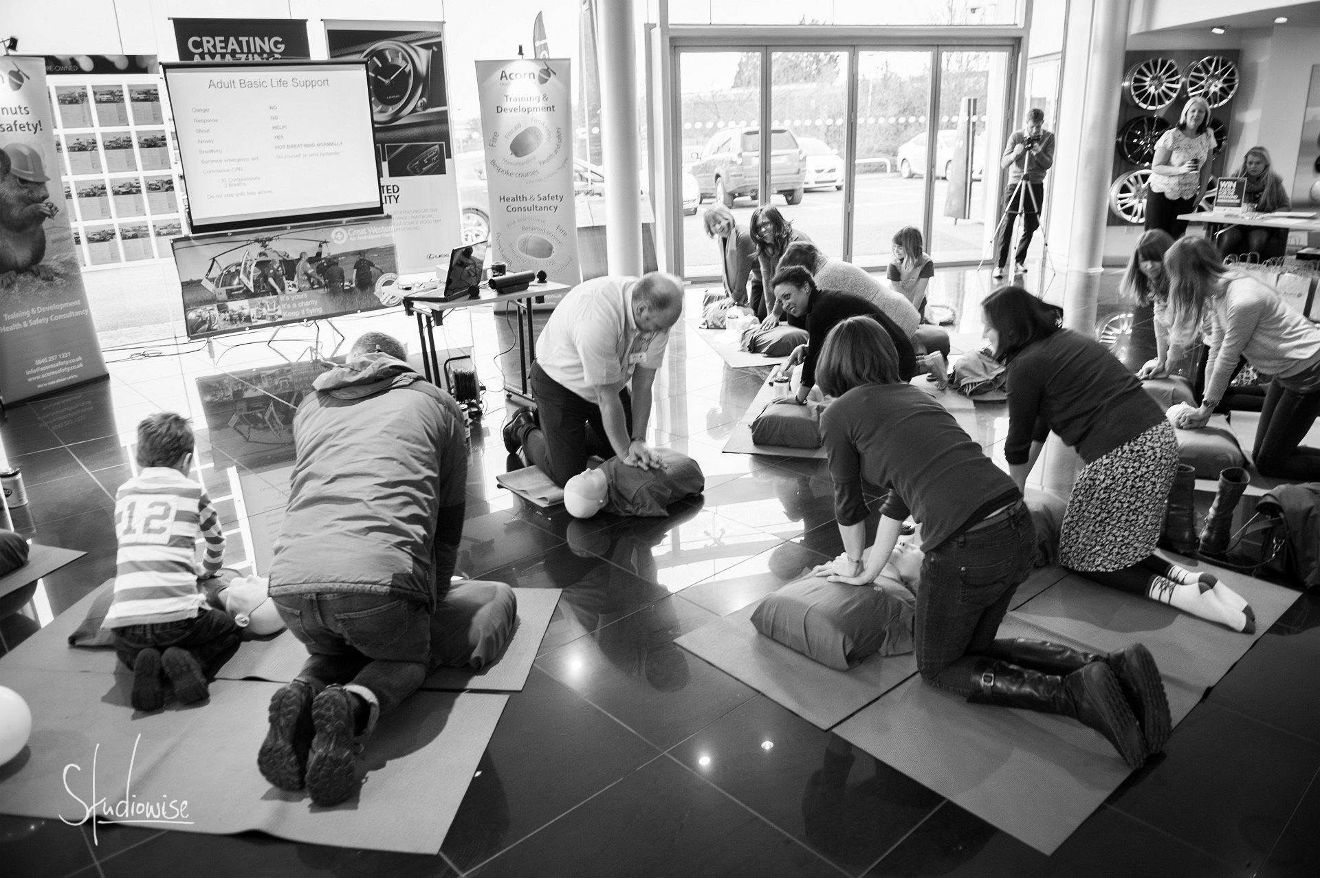 CPR Training Giveaway at Lexus Bristol